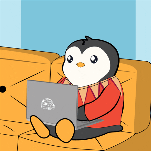 Work Working GIF by Pudgy Penguins - Find & Share on GIPHY