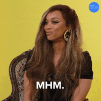 Tyra Banks Typing Gif