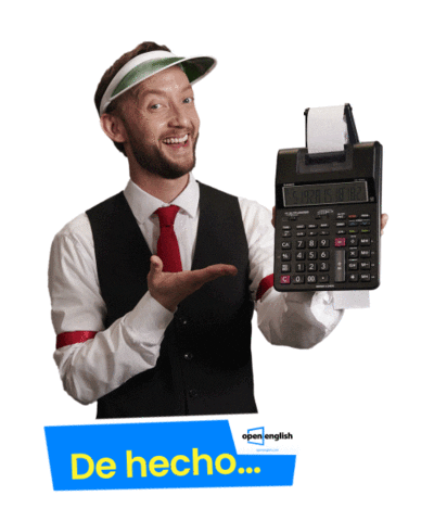 Ingles Contador Sticker by Open English for iOS & Android | GIPHY