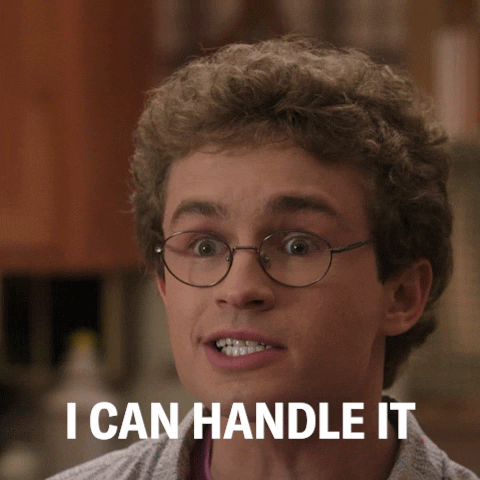 I Can Handle It The Goldbergs GIF by ABC Network - Find & Share on GIPHY