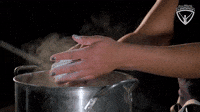 How High Baby Powder Gif