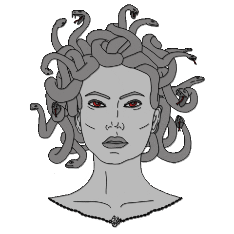 Medusa Griego Sticker for iOS & Android | GIPHY