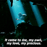 Gollum Precious Gif