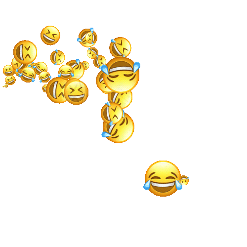 Emoji Lol Sticker by Douglas Schatz for iOS & Android | GIPHY