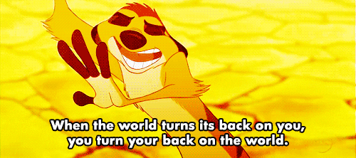 When The World Turns Its Back On You GIFs - Get the best GIF on GIPHY