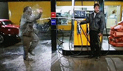Getting-out-of-wrecked-car GIFs - Get the best GIF on GIPHY