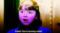 Willy Wonka Violet Gif