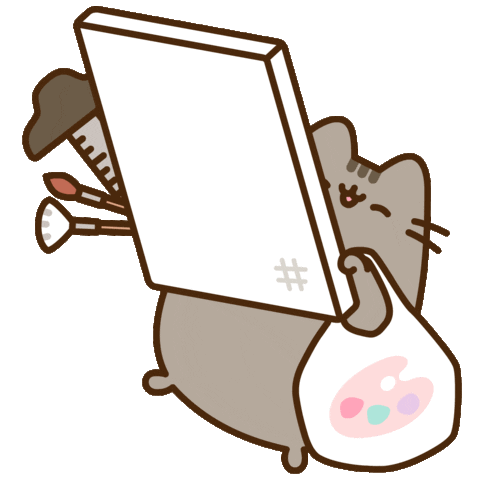 Pusheen Cat Computer Gif