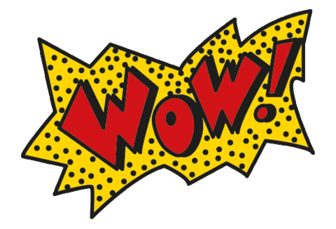 90S Wow Sticker by Subdued for iOS & Android | GIPHY