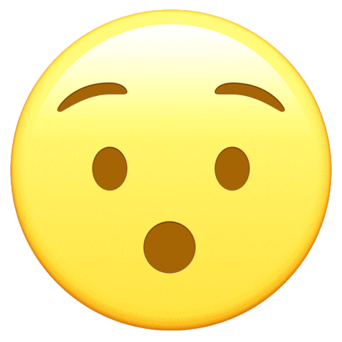 Surprised Face Sticker by Cave Social for iOS & Android | GIPHY