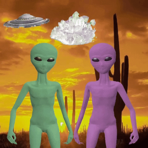 Happy Flying Saucer GIF by MUTANT MAGIC - Find & Share on GIPHY