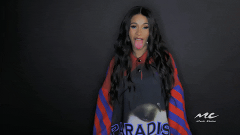 Cardi B Dancing GIF by Music Choice - Find & Share on GIPHY