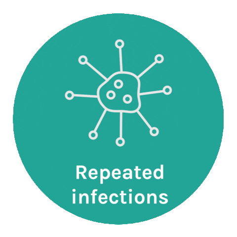 Symptoms Infections Sticker by Leukaemia Care for iOS & Android | GIPHY
