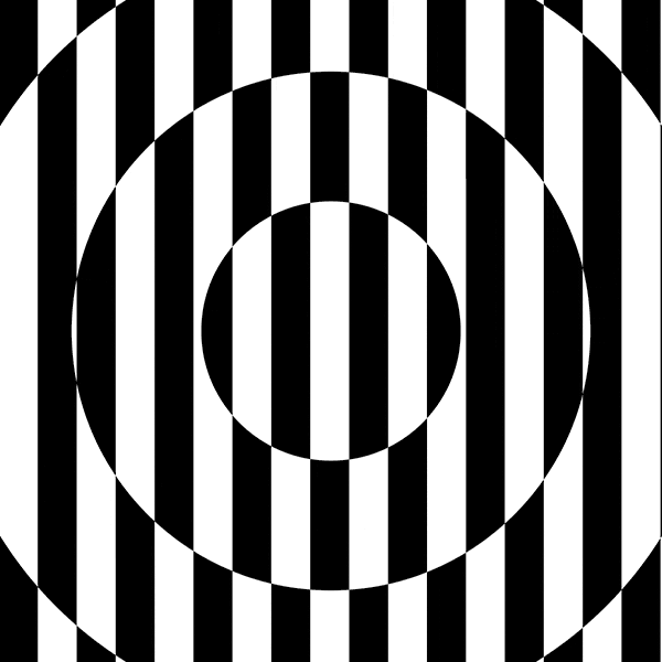 Op Art Monochrome by xponentialdesign | GIPHY