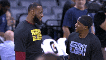 Lebron James Smile GIF by NBA - Find & Share on GIPHY