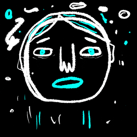 Sad Art GIF by Squirlart - Find & Share on GIPHY