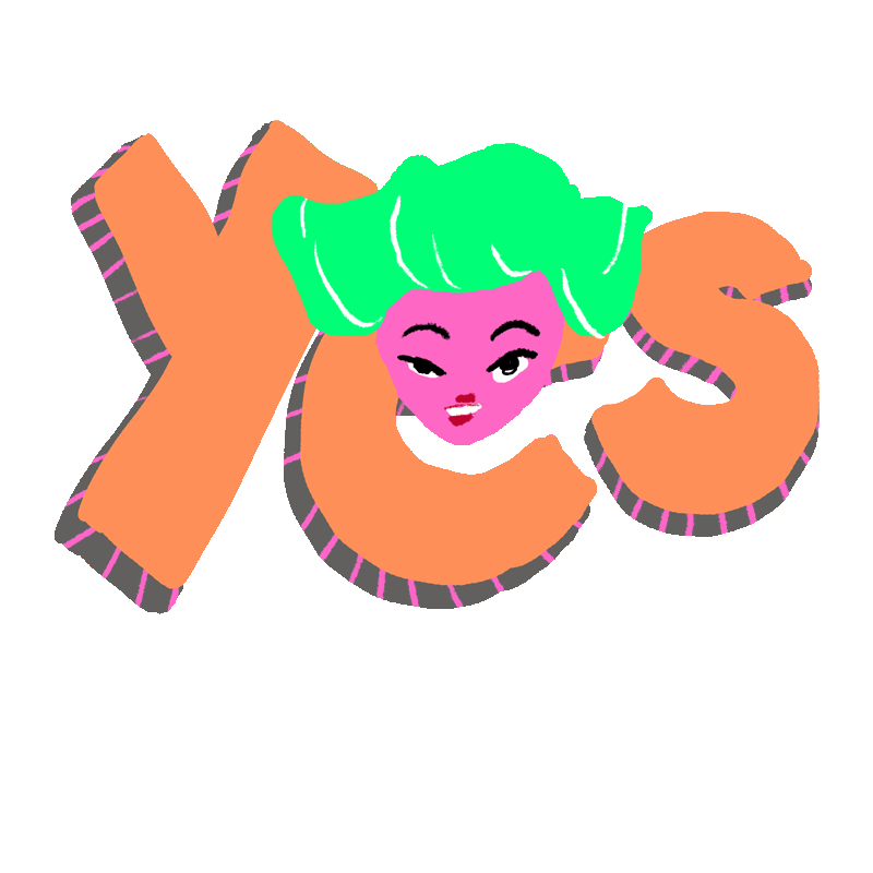 Animation Yes Sticker by Pilastrum for iOS & Android | GIPHY