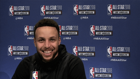Happy Stephen Curry GIF by NBA - Find & Share on GIPHY