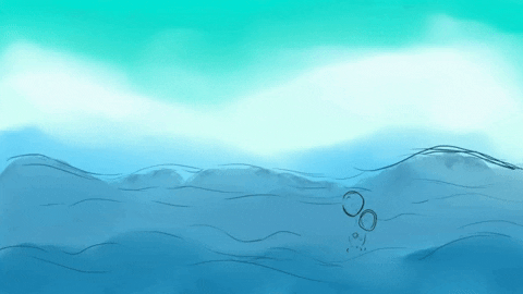 Moving Water Background Gif