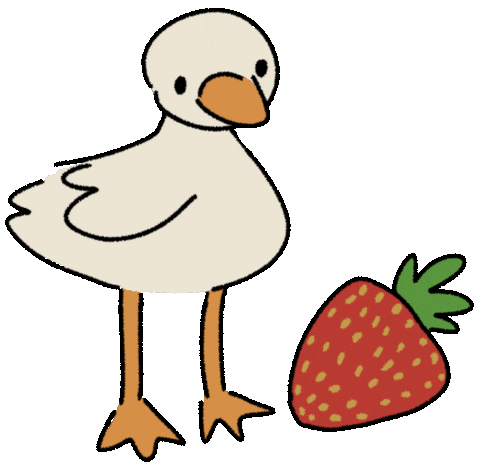 Hungry Duck Sticker for iOS & Android | GIPHY
