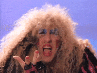 Twisted Sister I Wanna Rock Gif