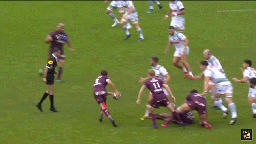 Passe Union Bordeaux Begles GIF by UBB Rugby - Find & Share on GIPHY
