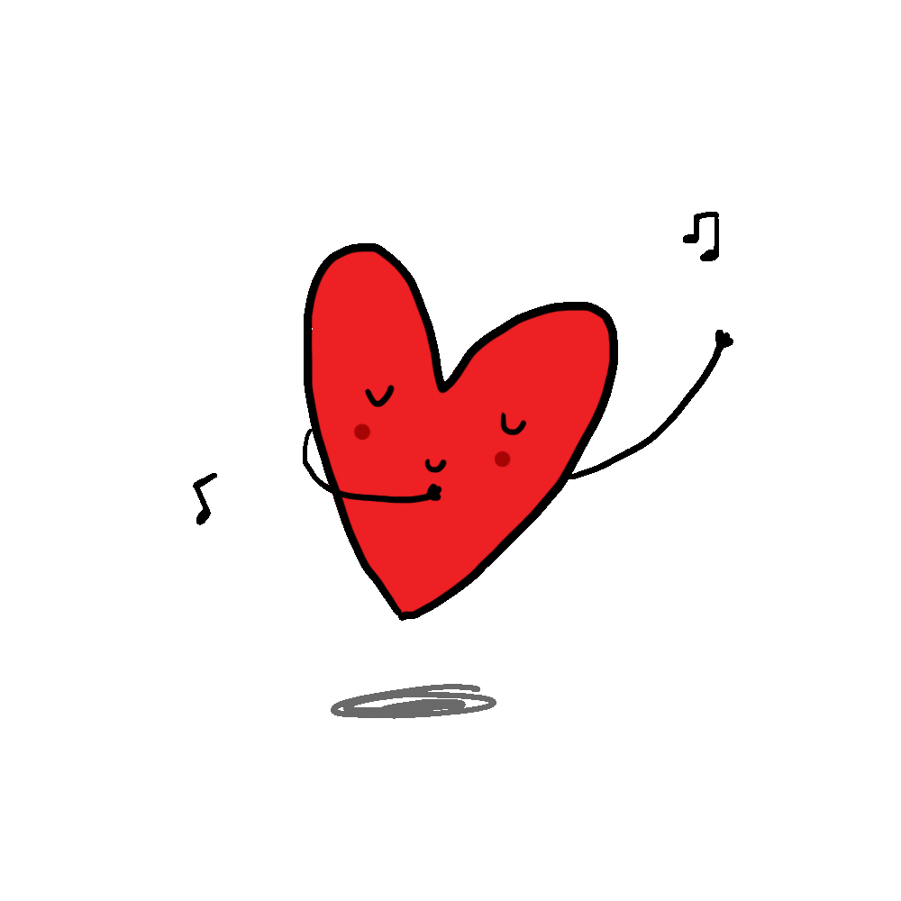 Baila Mi Corazon Love Sticker by aquarela for iOS & Android | GIPHY