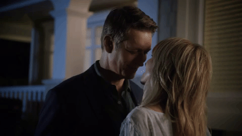 Debbie Gibson Kiss GIF by Hallmark Channel - Find & Share on GIPHY