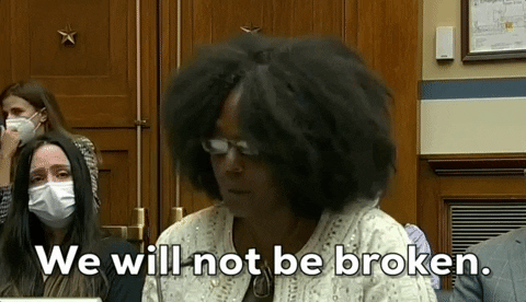 We Will Not Be Broken GIFs - Get the best GIF on GIPHY