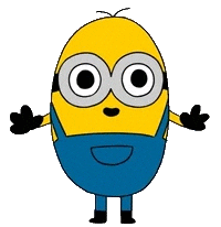 Minion Waving Gif