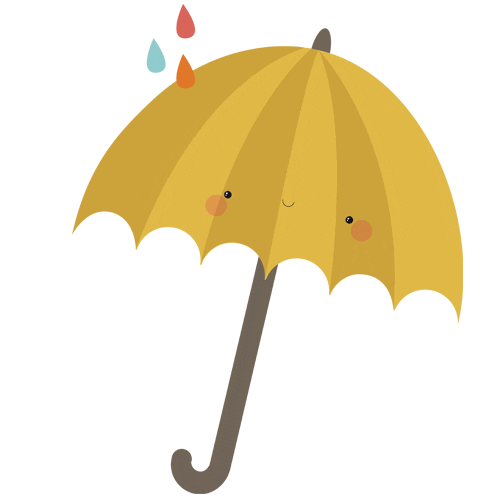 Rainbow Rain Sticker for iOS & Android | GIPHY