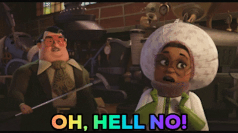 Oh Hell No Animated Gif