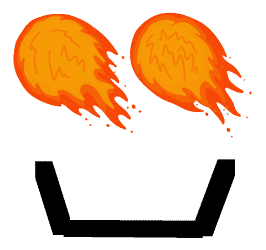 Burning Eyes On Fire Sticker by Sarah The Palmer for iOS & Android | GIPHY