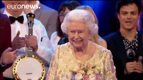 Queen Elizabeth GIF by euronews - Find & Share on GIPHY