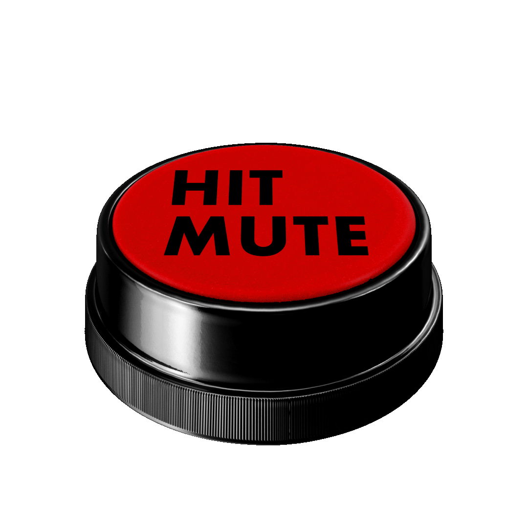 Atlantic Records Shut Up Sticker by Josie Dunne for iOS & Android | GIPHY