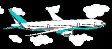 Airplane Animated Gif