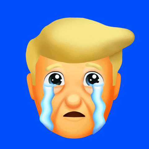 Donald Trump Crying GIF by Creative Courage - Find & Share on GIPHY