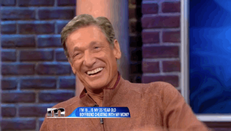 Maury Povich Laughing GIF by The Maury Show - Find & Share on GIPHY
