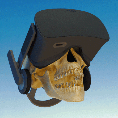 Vr Skeleton GIF by adampizurny - Find & Share on GIPHY