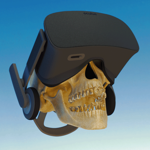 Vr Skeleton GIF by adampizurny - Find & Share on GIPHY