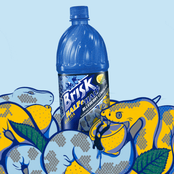 Snake Lemon GIF by Brisk - Find & Share on GIPHY
