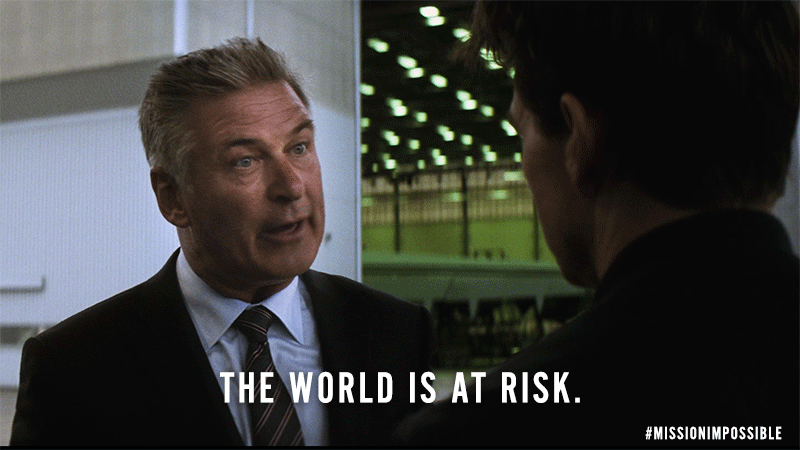Alec Baldwin The World Is At Risk GIF by Mission Impossible - Find ...