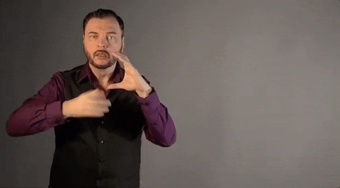 Sign Language Miscommunication GIF by Sign with Robert - Find & Share ...