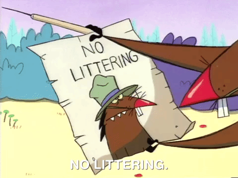No Littering GIFs - Get the best GIF on GIPHY