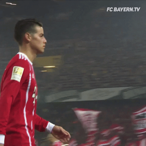 High Five James Rodriguez GIF by FC Bayern Munich - Find & Share on GIPHY