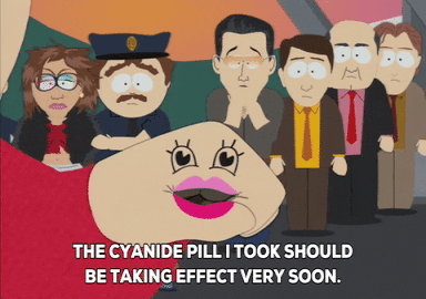 Cyanide Pill GIFs - Get the best GIF on GIPHY