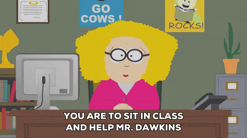 Sitting-in-class GIFs - Get the best GIF on GIPHY