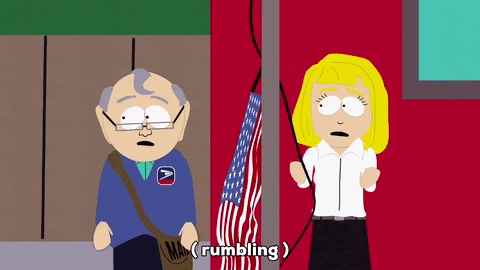 Scared GIF by South Park - Find & Share on GIPHY