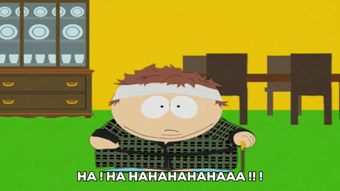 Eric Cartman Laughing GIF by South Park - Find & Share on GIPHY