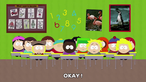 Eric Cartman Students GIF by South Park - Find & Share on GIPHY